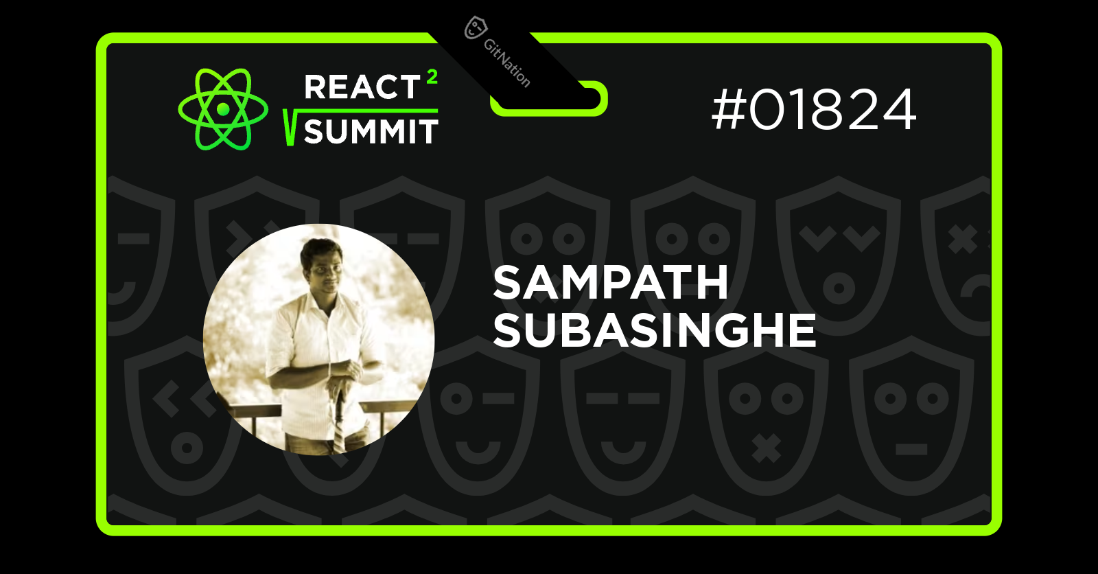 Sampath Subasinghe's React Summit 2024 badge Sampath Subasinghe's React Summit 2024 badge